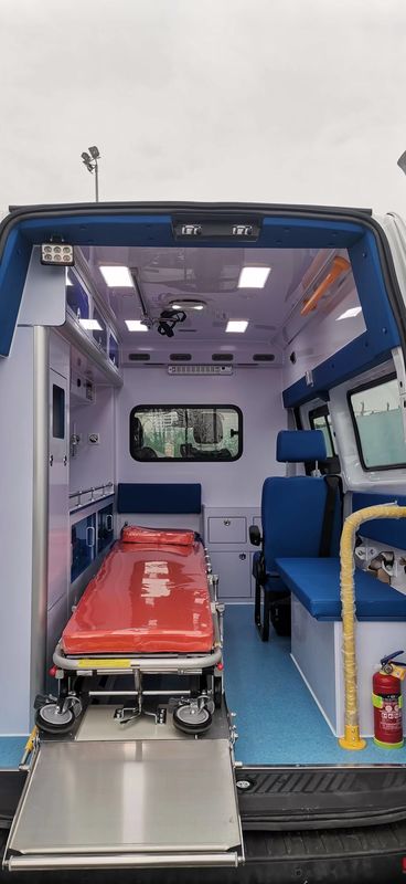 7 Seats / 8 Seats Medical Emergency Ambulance Ford Transit Van Ambulance
