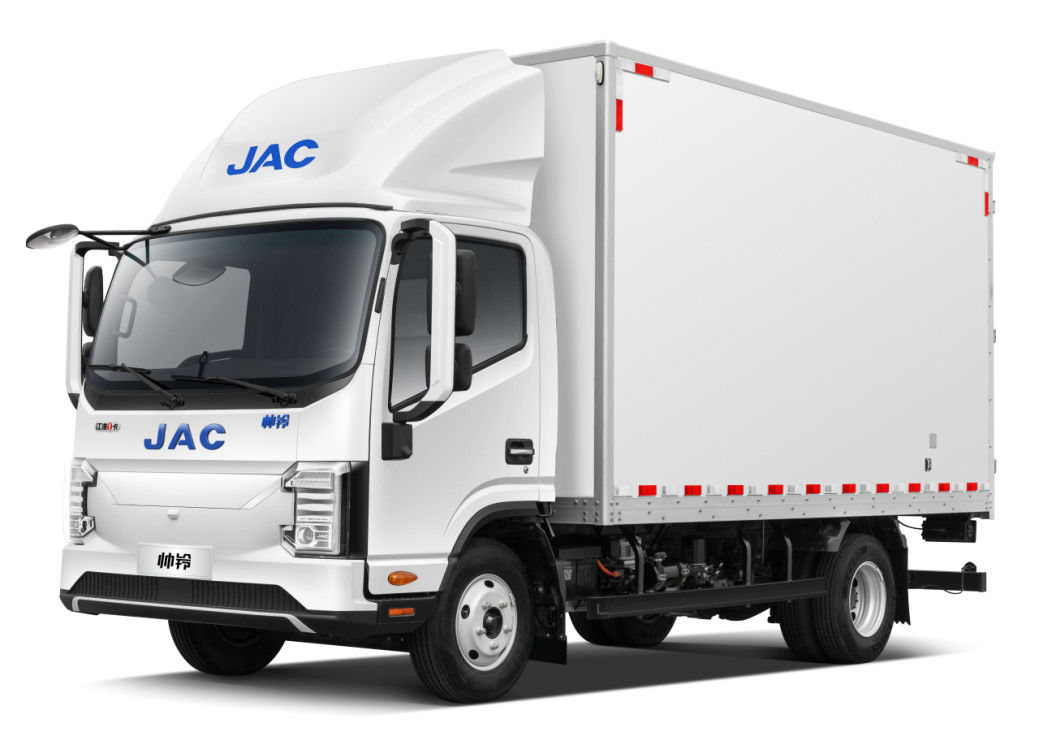 JAC Plug In Extended Range Hybrid Ev Cargo Truck 2 Wheel Drive 4x2