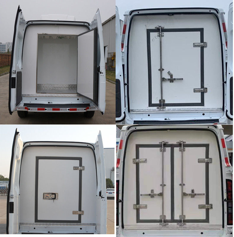 100Kw Refrigerated Truck MT82 Ford Transit Reefer Van White