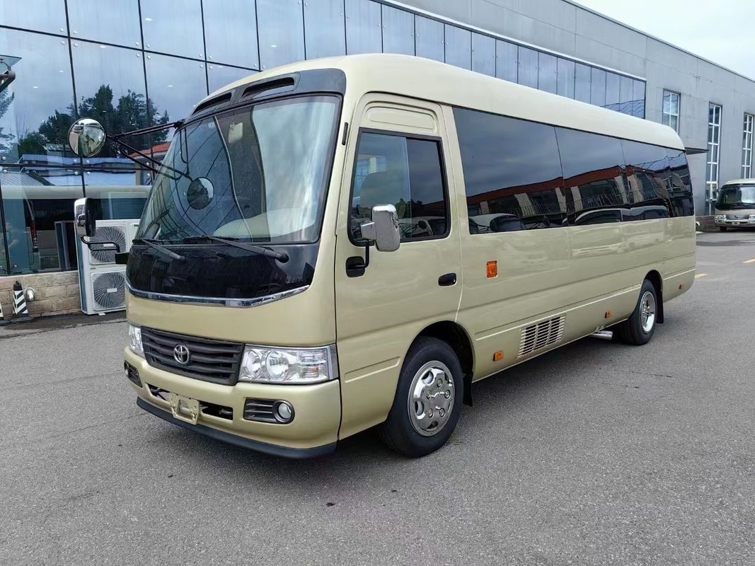 Toyota Coaster 17-seater tourist bus business reception bus gasoline ...