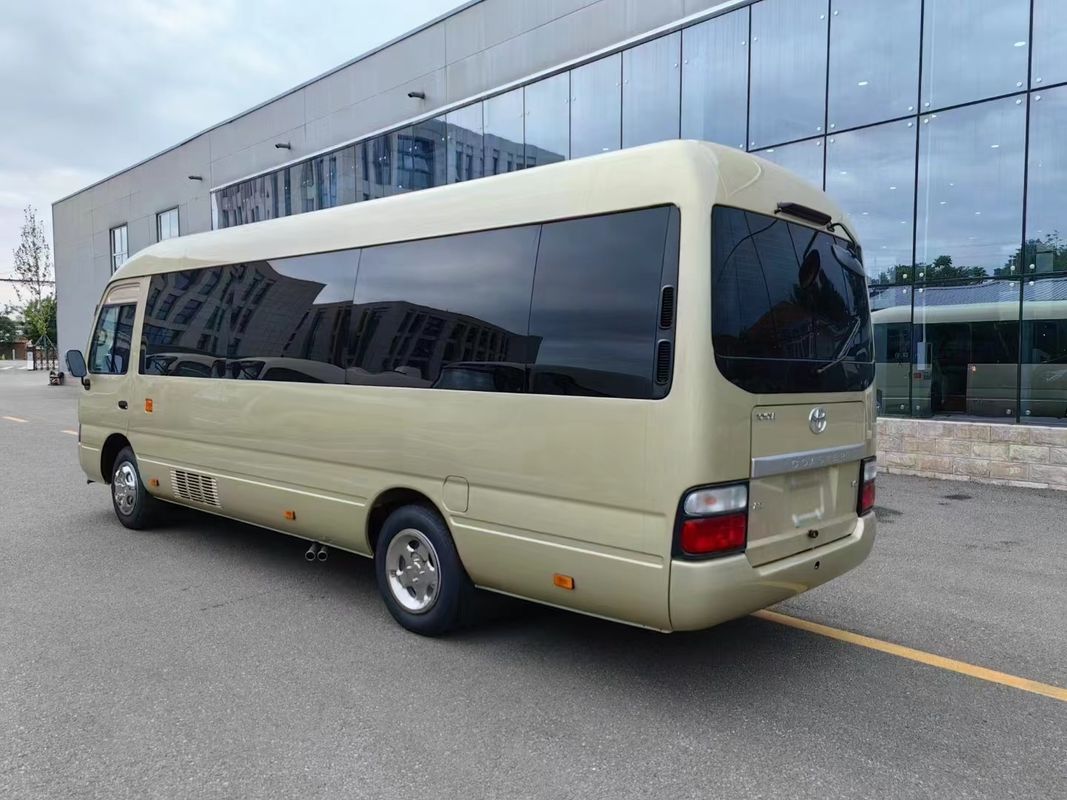 Toyota Coaster 17-seater tourist bus business reception bus gasoline ...