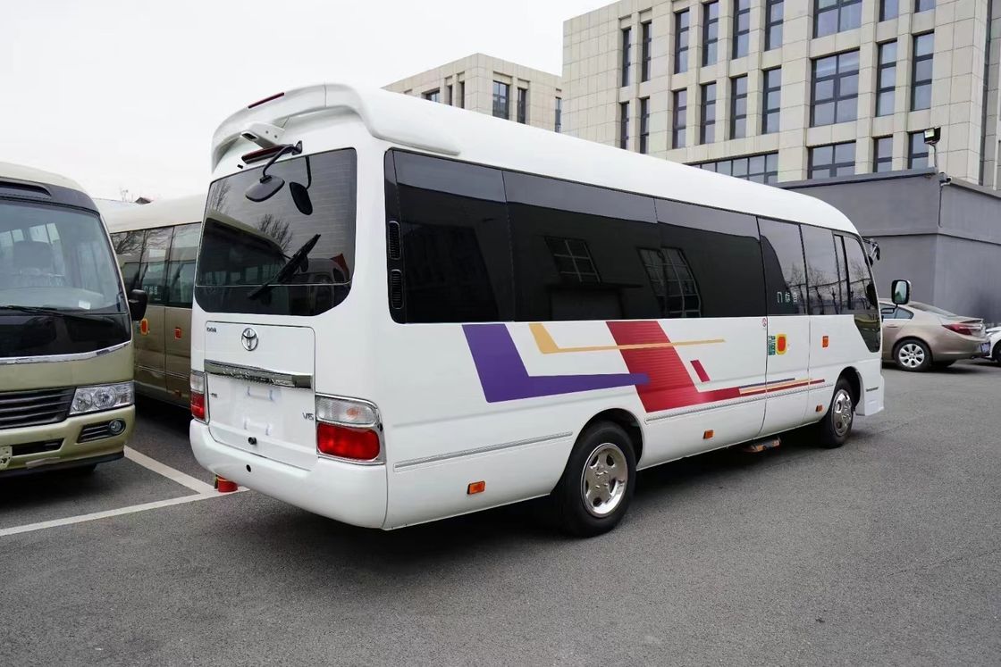 Toyota Coaster 11-seater tourist bus business reception bus gasoline ...